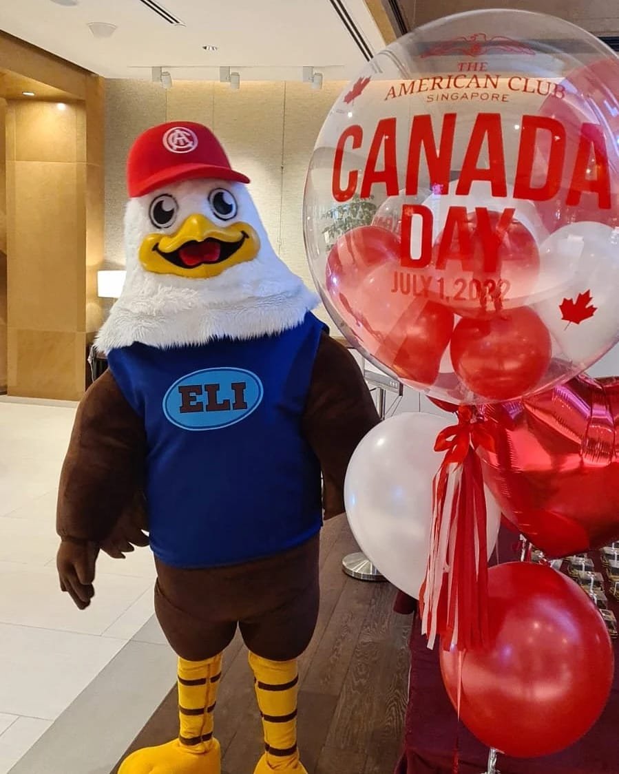 The American Club Singapore (Eli) - Mascot Enterprise
