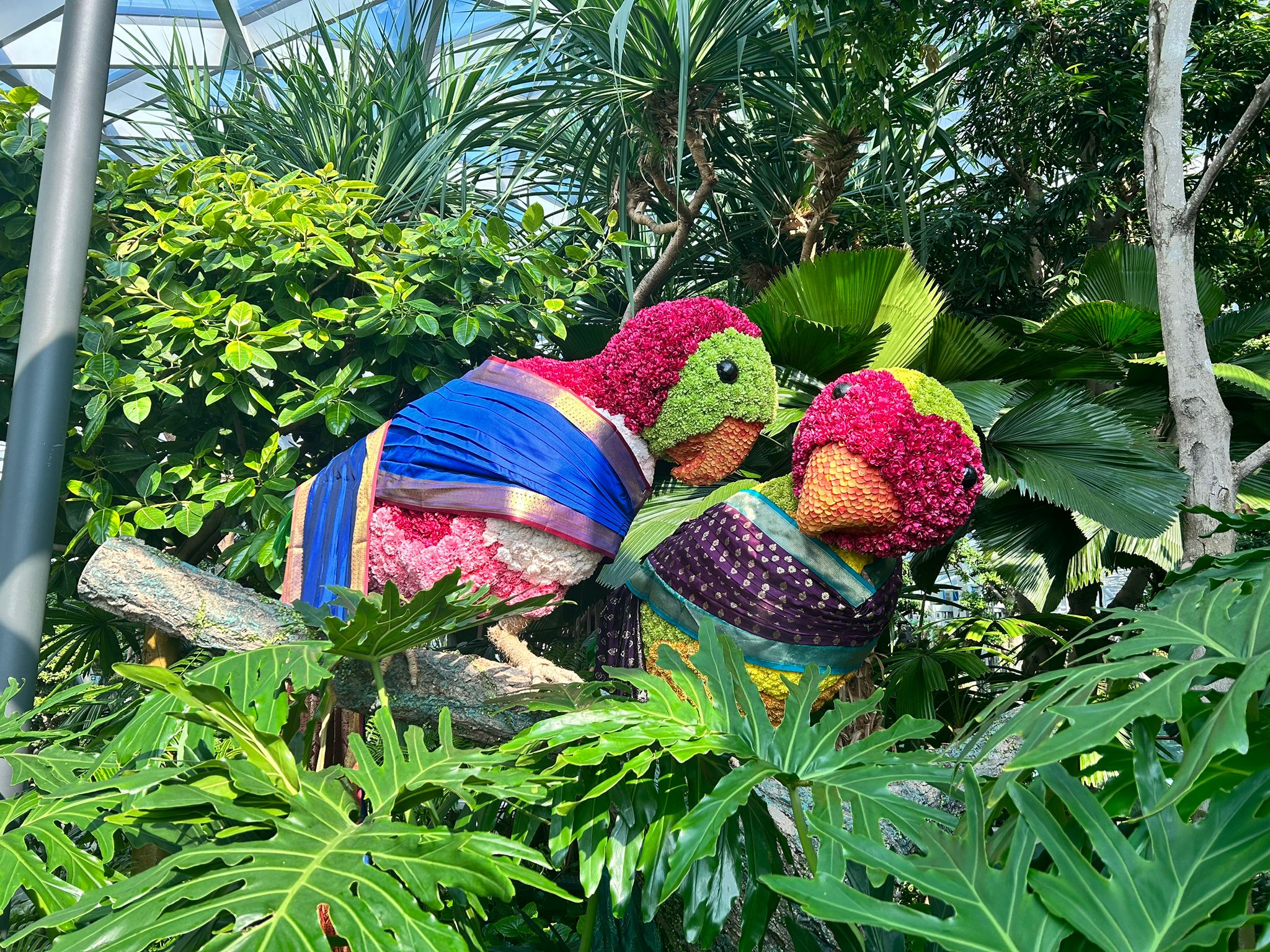 Jewel Changi Airport Topiary NDP 2021 2023 Diwali - Mascot Enterprise